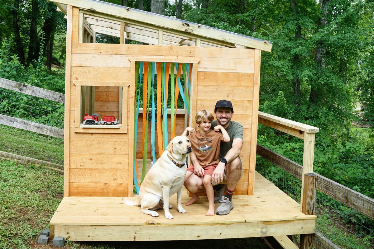 What Building a Playhouse Gave This Dad Back - Dad Day